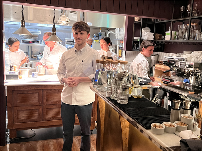 review of British restaurant 64 Goodge Street by Andy Hayler in March 2024