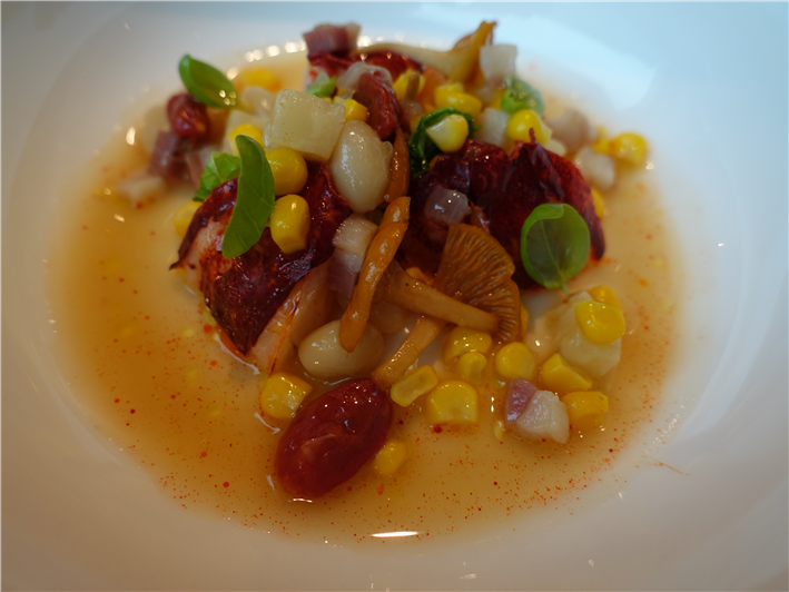 review of seafood restaurant Angler in Moorgate London by Andy Hayler ...