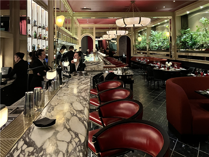 review of French restaurant Atelier Robuchon in Mayfair London by Andy ...