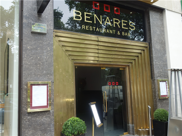 review of Indian restaurant Benares in Mayfair by Andy Hayler in May 2025