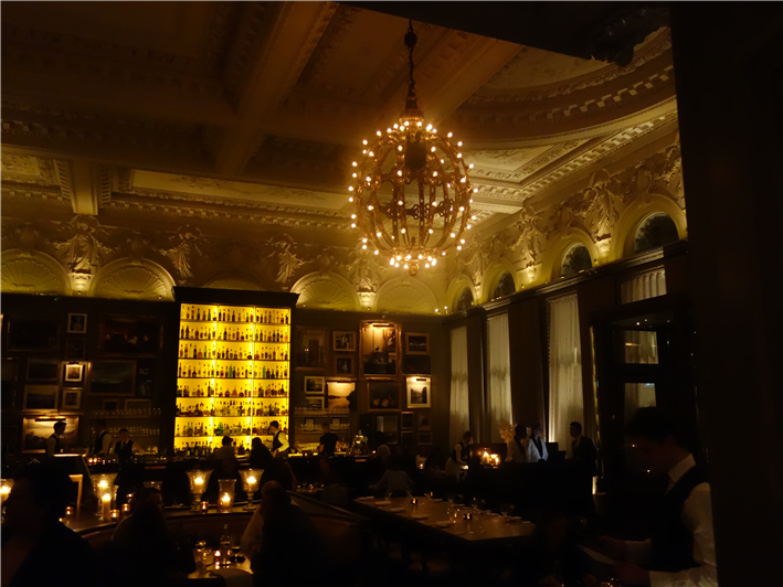 review of London British restaurant Berners Tavern by Andy Hayler March ...