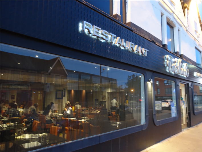 review of Indian restaurant The Brilliant in Southall London by Andy ...