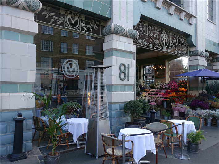 review of French restaurant Bibendum by Andy Hayler in November 2024