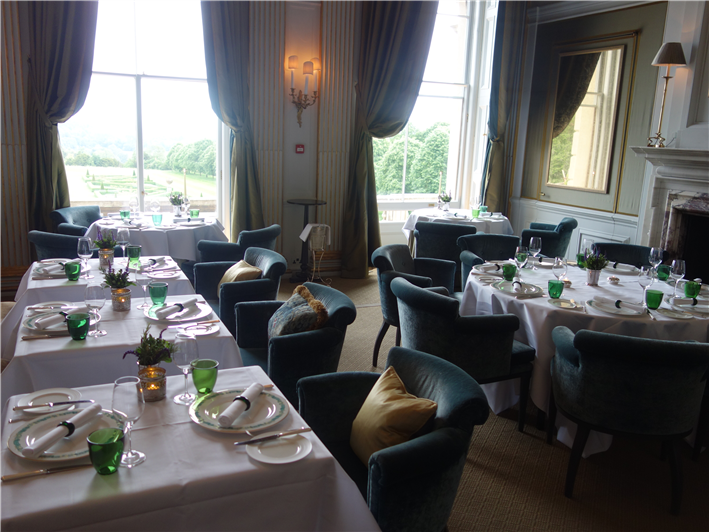 Review of UK British restaurant Cliveden by Andy Hayler in May 2014