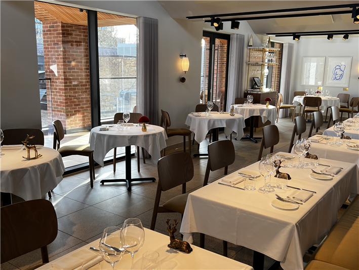 review of British restaurant Cornus in Pimlico by Andy Hayler in June 2025