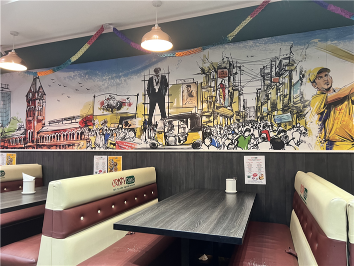 review of Indian restaurant Crispy Dosa in Hounslow by Andy Hayler in ...