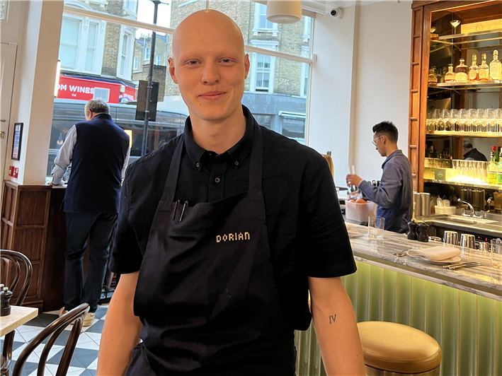 Review of British bistro Dorian in Notting Hill by Andy Hayler in ...