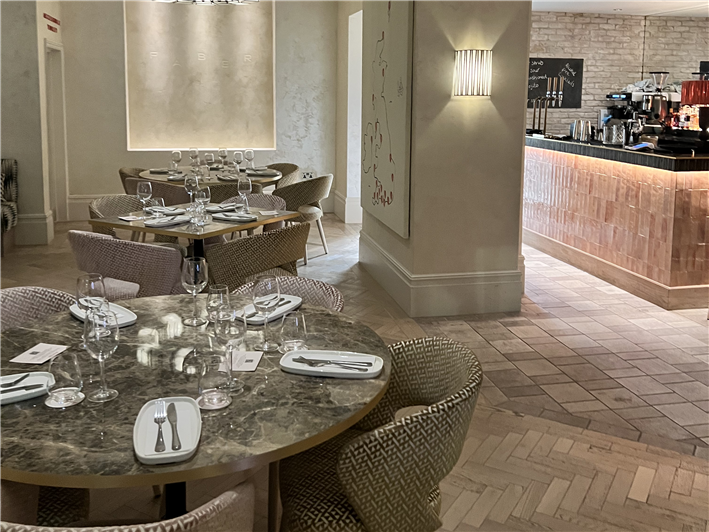 review of seafood restaurant Faber in Hammersmith by Andy Hayler in ...