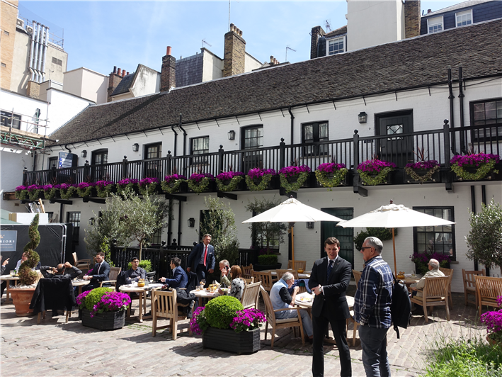 review of British restaurant The Game Bird in London by Andy Hayler in ...