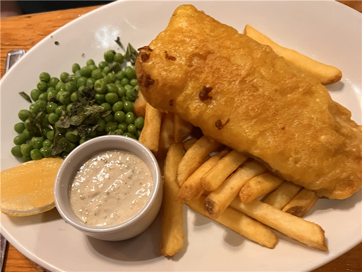 review of British restaurant Grumbles in Pimlico by Andy Hayler in May 2024