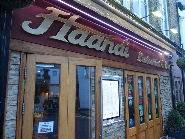 review of Indian restaurant Haandi in Knightsbridge by Andy Hayler in ...