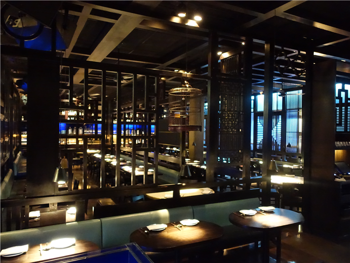 review of London Chinese restaurant Hakkasan by Andy Hayler in January 2019