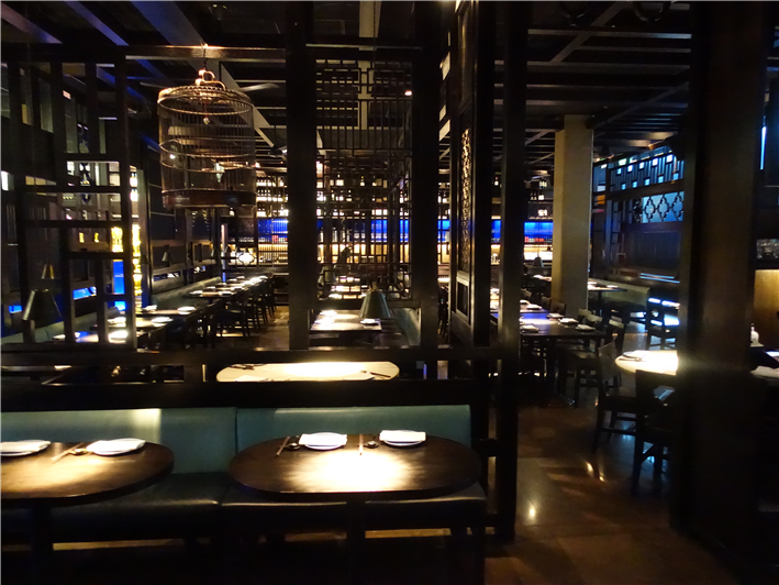 review of London Chinese restaurant Hakkasan by Andy Hayler in January 2019