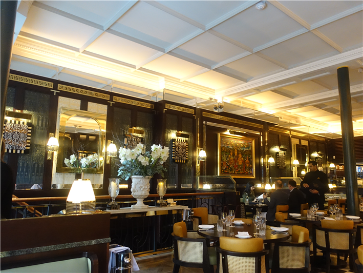review of Indian restaurant Jamavar London in Mayfair by Andy Hayler in ...