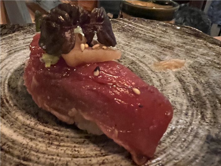 review of Japanese restaurant Jugemu in Soho by Andy Hayler in November ...