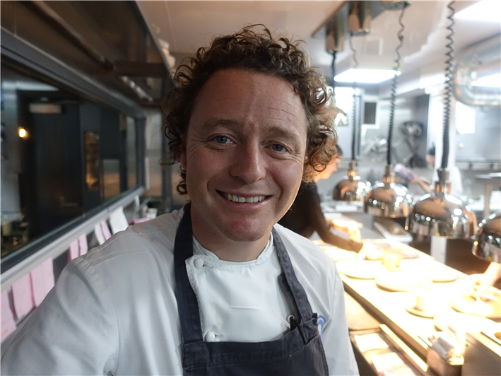 review of British restaurant Kitchin in Edinburgh by Andy Hayler in ...