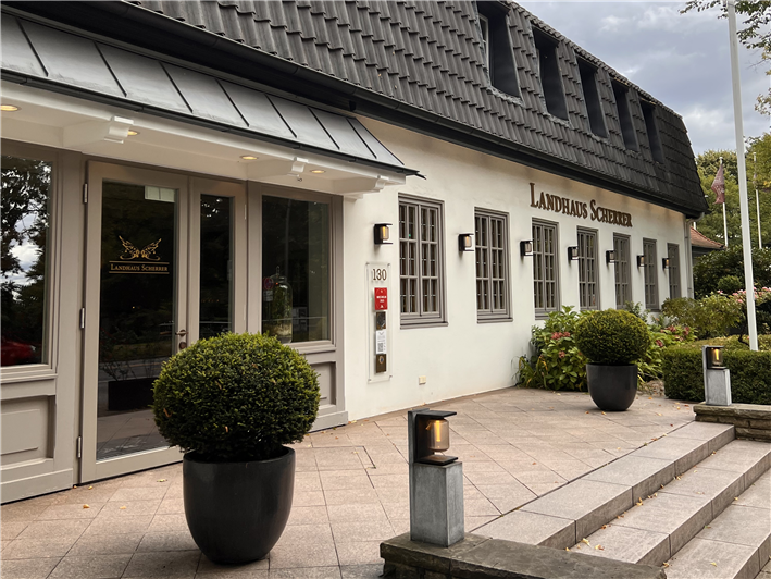 review of German restaurant Landhasu Scherrer in Hamburg by Andy Hayler ...