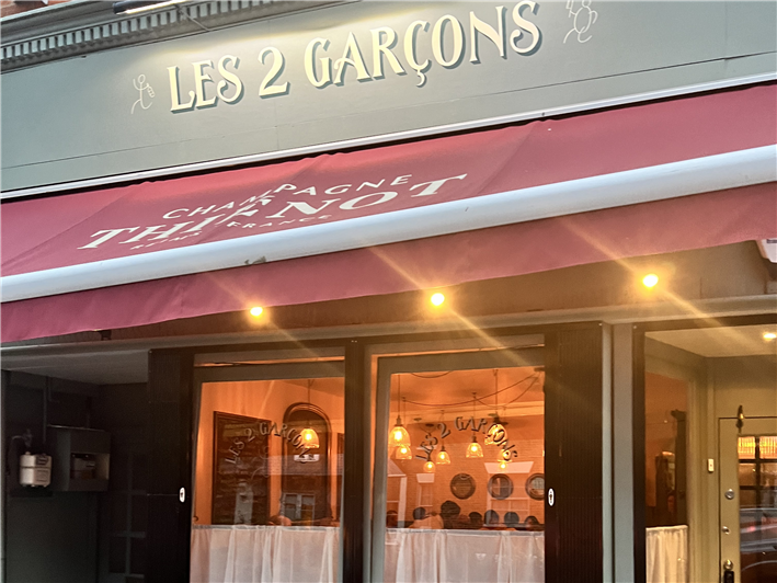 review of French restaurant Les 2 Garcons in Crouch End by Andy Hayler ...