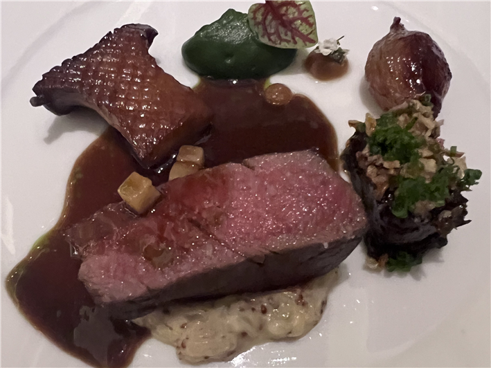 review of British restaurant Michael Caines at the Stafford in St James ...