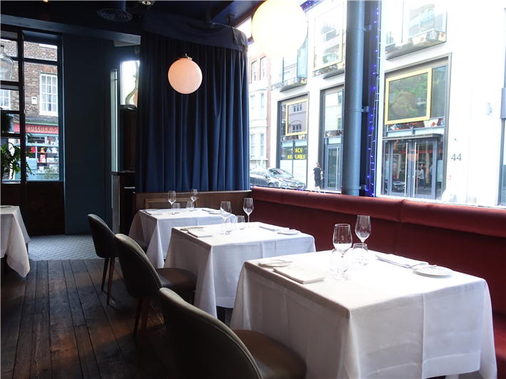 review of French restaurant Noize in Fitzrovia by Andy Hayler in August ...