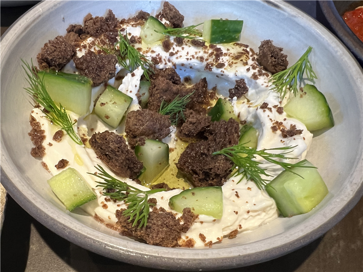 review of Greek restaurant Oma in Borough Market by Andy Hayler in May 2025
