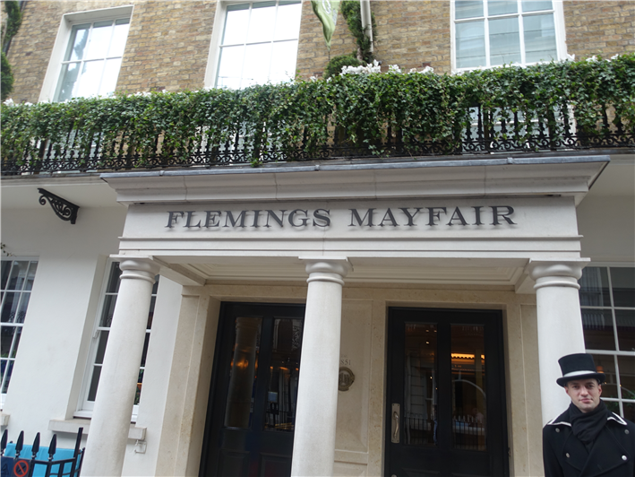 review of British restaurant Ormer Mayfair by Andy Hayler in April 2024