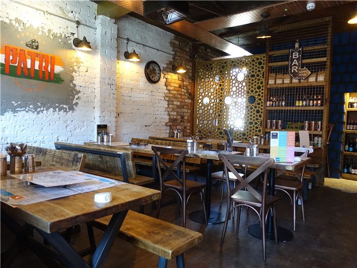 review of London Indian restaurant Patri by Andy Hayler in April 2019
