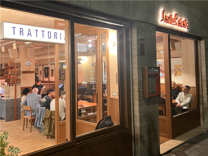 review of Italian restaurant Santo Palato in Rome by Andy Hayler in ...