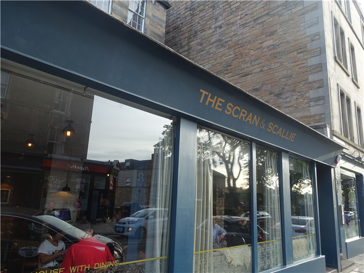 review of Edinburgh restaurant Scran and Scallie by Andy Hayler