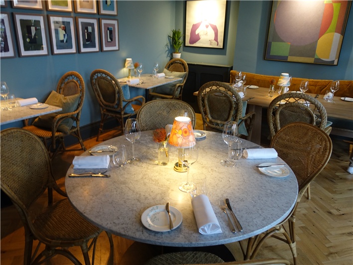 review of London British restaurant The Bingham by Andy Hayler in April ...