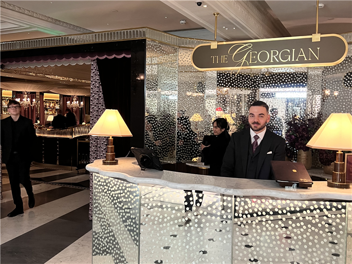 review of British restaurant The Georgian at Harrods by Andy Hayler in ...