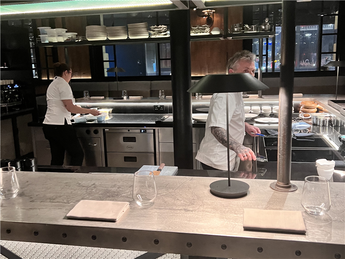 review of British restaurant Voyage With Adam Simmonds in Kings Cross ...