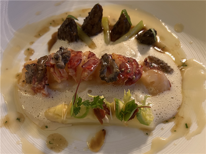 review of French restaurant Waldhotel Sonnora in Dreis Germany by Andy ...