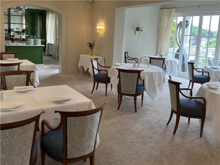 review of French restaurant Waldhotel Sonnora in Dreis Germany by Andy ...