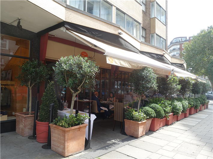 review of Italian restaurant Zafferano in Belgravia by Andy Hayler in ...