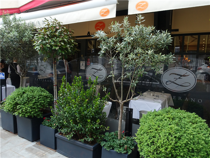 review of Italian restaurant Zafferano in Belgravia by Andy Hayler in ...